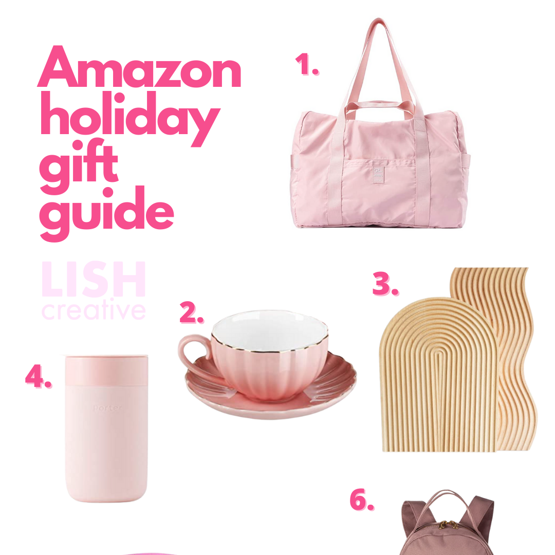 Amazon Gift Guide For The Holidays | LISH Creative